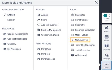 Nba Analysis Tool Discovery Education Help Center