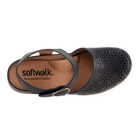 Womens Softwalk Mabelle Perf Clogs Shoe Carnival