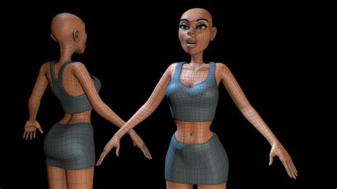 Female Protagonist Wip — Polycount
