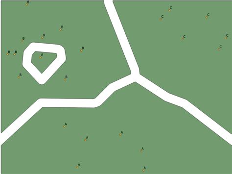 Voronoi Thiessen Creating Polygons Based On Point Layer Using Qgis