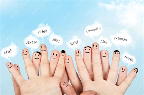 Premium Photo Social Netowrk Concept