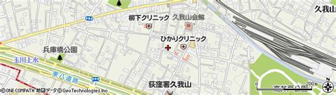 東京都杉並区久我山3丁目21 2の地図 住所一覧検索｜地図マピオン