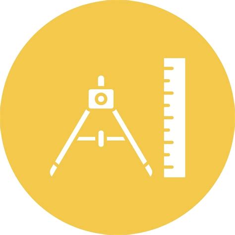 Premium Vector Geometry Tools Vector Illustration Style