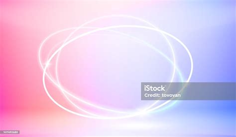 추상적 인 네온 조명이있는 생생한 조명 스튜디오 3d 벡터 일러스트 레이 션 0명에 대한 스톡 벡터 아트 및 기타 이미지 0