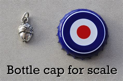 Silver Acorn Necklace Tiny Acorn Pendant Acorn Jewellery Etsy