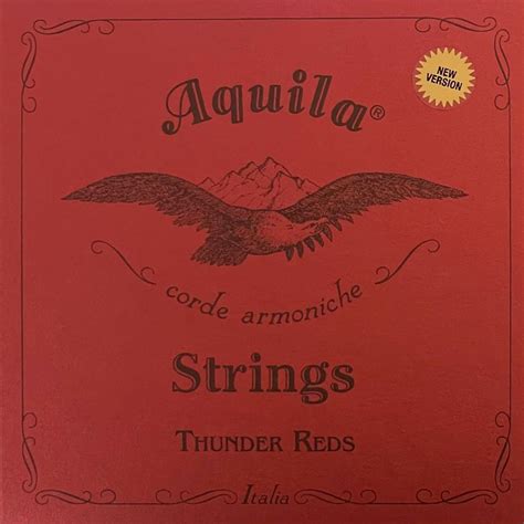Aquila 91u Thunder Reds Bass Ukulele String Set