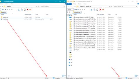 java why exporting to runnable jar makes the app take so much space