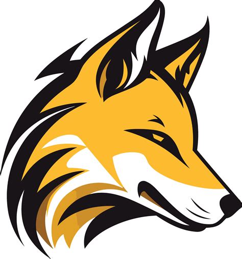 Stylized Fox Head Illustration 49445493 Vector Art At Vecteezy