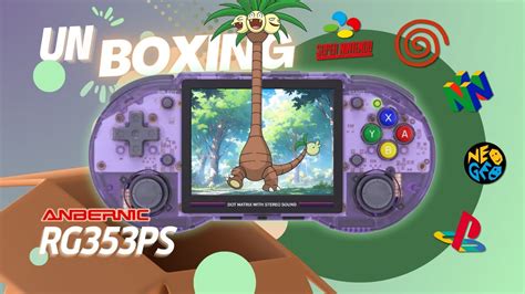 Unboxing Primeiras Impressões Anbernic Rg353ps Live Youtube