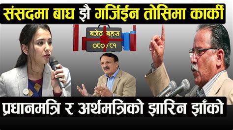 तोशिमा कार्कीले झारिन प्रचण्डको झाँको धुर्मुस सुन्तलीले बनाएको