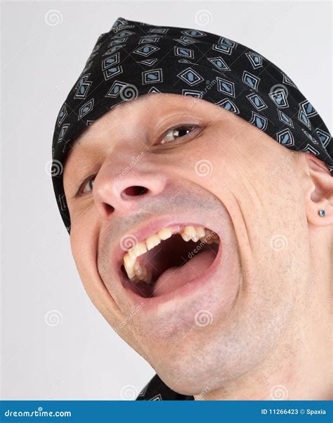 Satisfied Smiling Man Stock Image Image Of Attractive 11266423