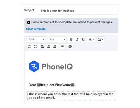 Salesforce Lightning Email Templates Phoneiq