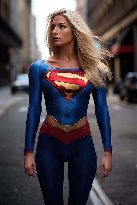 Ai Supergirl Beautiful 16 By Bradbarry2 On Deviantart