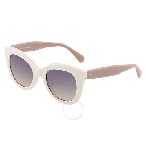 Kate Spade Grey Shaded Cat Eye Ladies Sunglasses Belahs 010agb 50