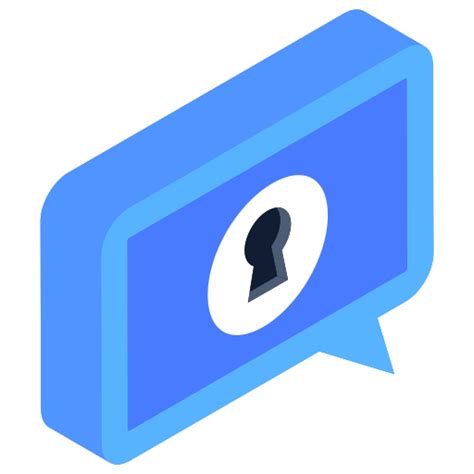 Encrypted Generic Isometric Icon