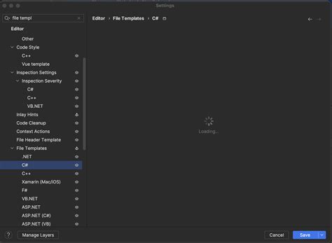 File Templates For C Not Showing Up Rider Support Jetbrains