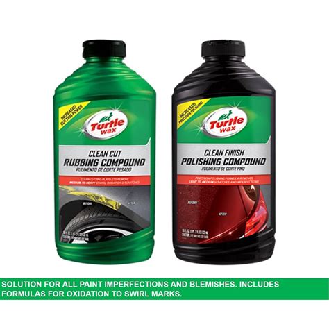 Turtle Wax Compound Polish And Scratch Kit Set Shopee Malaysia