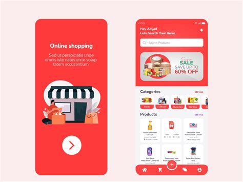 Grocery Mobile App By Ahmad Arslan On Dribbble