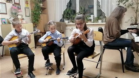 трио домр П Чайковский Танец феи драже из балета Щелкунчик Youtube