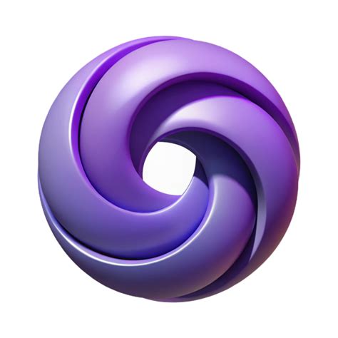 Dramatic Sought After Symmetrical Abstract Logo Inspired By A Spiral Flat Color Minimal