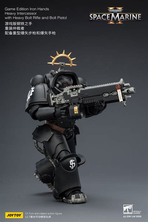 Figurka Warhammer 40k Space Marine 2 1 18 Iron Hands Heavy Intercessor