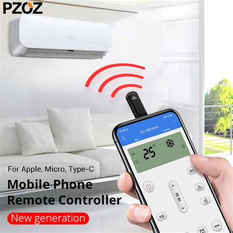 Pzoz Infrarot Fernbedienung Für Iphone Lg Infrarot Port Klimaanlage Tv