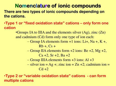 ppt ionic compounds names and formulas powerpoint presentation free download id 2962564