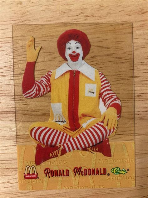 絕版超罕有經典 1996年 麥當勞 透明珍藏卡 1996 Classic Mcdonald Collectible Card 古董級玩具 私人