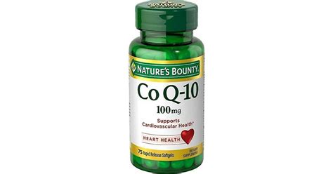 Natures Bounty Co Q10 100mg 60 Pcs Compare Prices Klarna Us