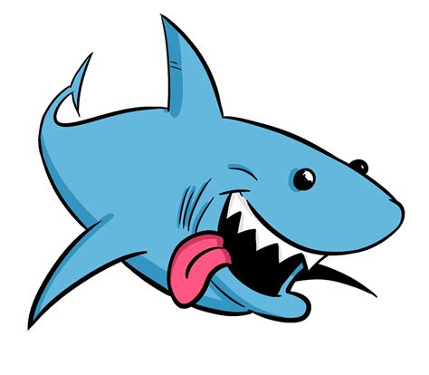 Shark Shark Clipart Big Shark Cartoon Shark Png Transparent Clipart