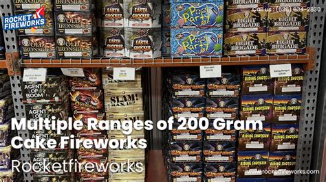 Multiple Ranges Of Gram Cake Fireworks Rocket Fireworks RocketFireWorks