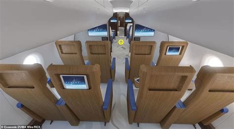 Inside Us Supersonic Presidential Jet That Could Fly Twice Speed Of