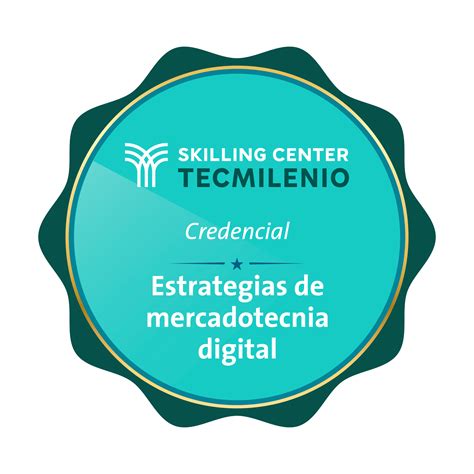 Credencial Estrategias De Mercadotecnia Digital Credly