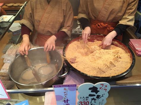 Kibi dango and Amazake