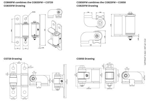 Badass™ Face Mount Self Closing Gate Hinges Dandd Technologies Us