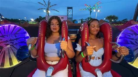 Girls Passing Out Funny Slingshot Ride Compilation 129 Video