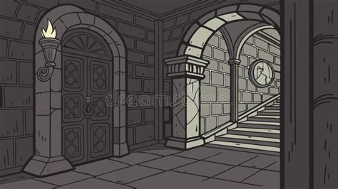 Grand Stone Archway Ancient Architecture And History Landmark Vector Design Generative Ai Stock