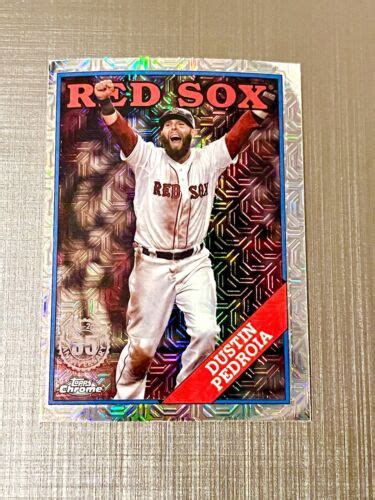 2023 Topps Update Silver Pack Chrome Mojo ‘88 Topps Dustin Pedroia
