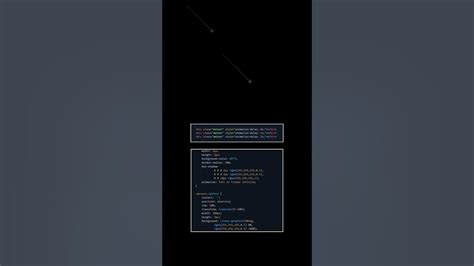 Meteor Animation Using Html And Css Easyanimation Coding Youtube