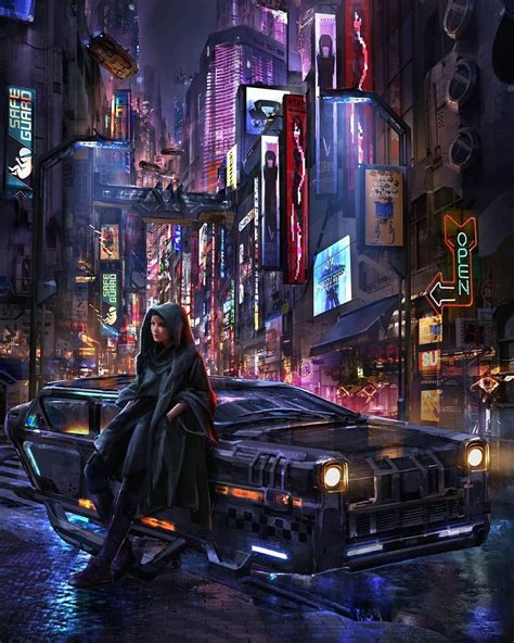 Cyberpunk Girl Glasses Cyberpunk Girl Cyberpunk Art Cyberpunk City