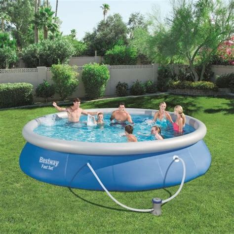 Langray Bestway Ensemble De Piscine Fast Set 457 X 84 Cm 57313