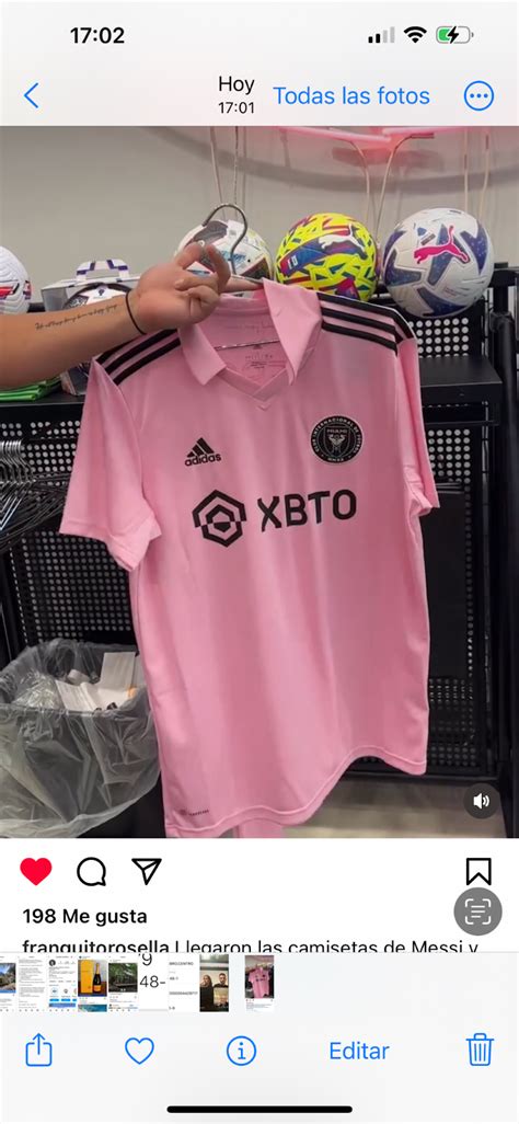 Ya Llegaron Las Camisetas De Messi Y El Inter Miami Oficializadas