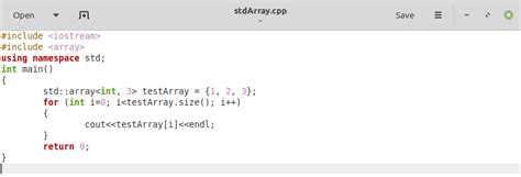 Kako Uporabljati Std Array