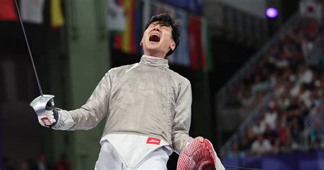 ‘3연패 도전 펜싱 남자 사브르 프랑스 꺾고 단체전 銀 확보