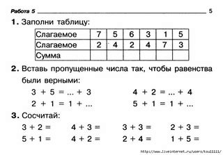 Задания по математике для 0 класса: Текстовые задачи (от 0 до 10 ...