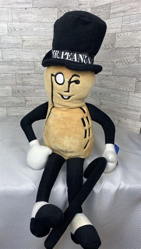 Vintage Mr Peanut Planters 24 Stuffed Plush Large Doll Toy 1991 Etsy