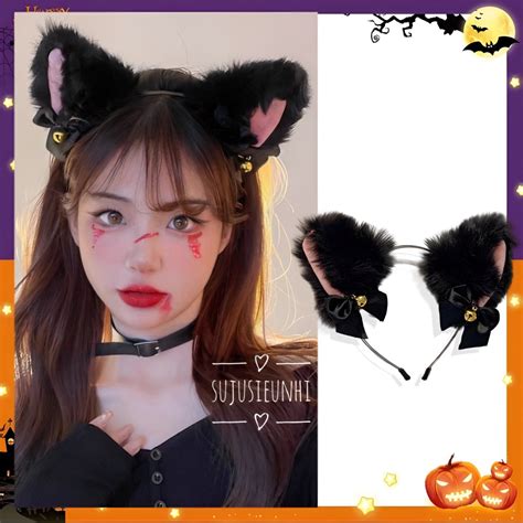 18 Mẫu Bờm Tóc Băng đô Cài đầu Halloween đủ Hình Bí Ngô Nơ Nhện Dơi Có Sừng Xinh Xắn Dễ