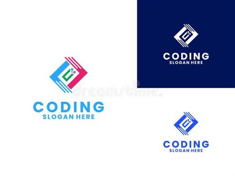 Code With Arrow Logo Design Coding Logo Design Vector Modern Code