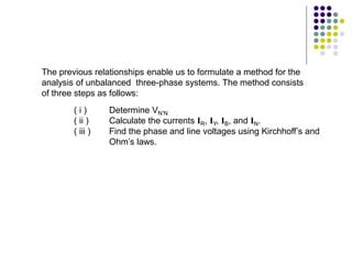 BEF 22903 Lecture 5 Unbalanced Three Phase Circuits Ppt