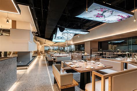郑州新陶然中餐厅装修公司设计案例 金博大建筑装饰集团公司
